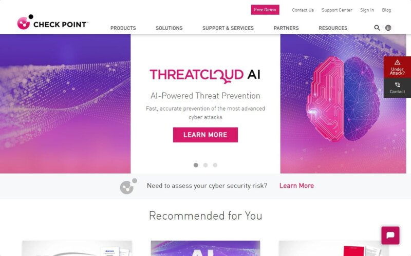 Cybersecurity Website Design - Tomorrow Web Design