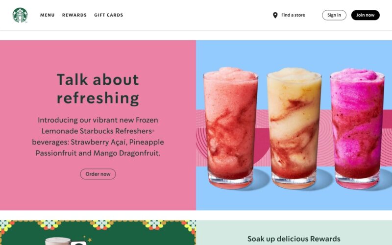 Food and Beverage Website Design - Tomorrow Web Design